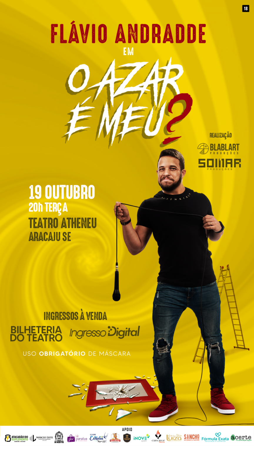 Humorista Flávio Andradde se apresentará no Teatro Atheneu - O que é ...