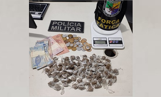 Pm Prende Homem Por Suspeita De Tráfico Ilícito De Drogas Em Aracaju