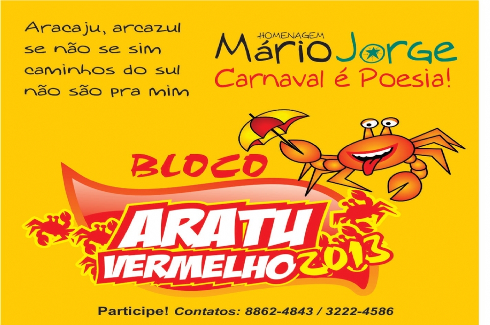 Bloco Aratu Vermelho - O que é notícia em Sergipe