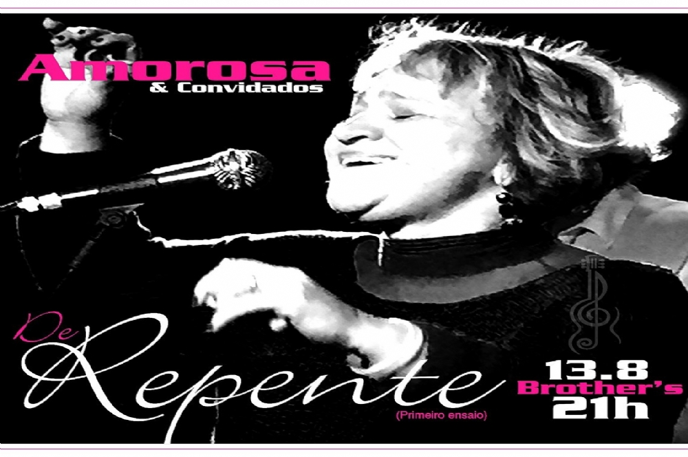 Amorosa & Convidados canta nesta quinta no Brother´s - O que é notícia ...