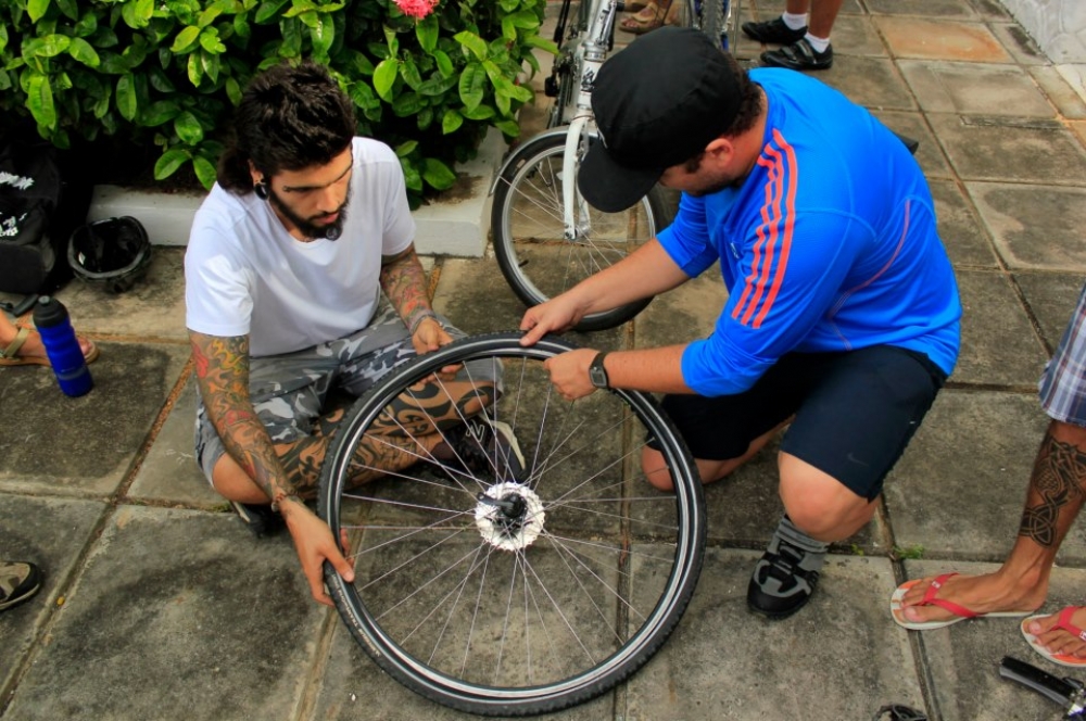 Oficina ensina maneiras de cuidar da bicicleta - O que é notícia em Sergipe